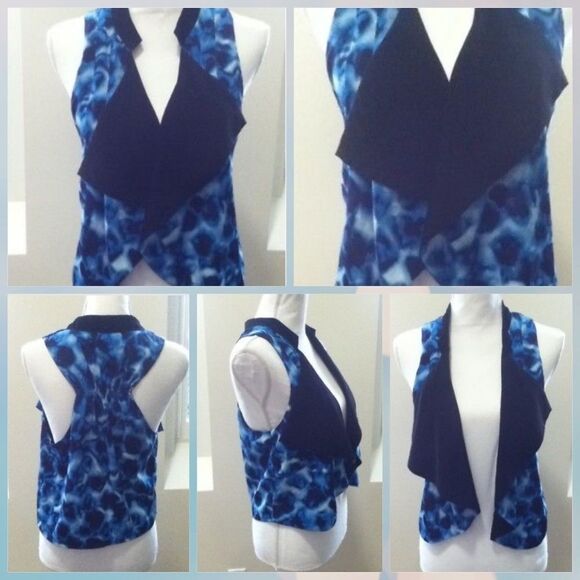 GAP | Tops | Gapopen Frontwaterfall Vestshrug | Poshmark